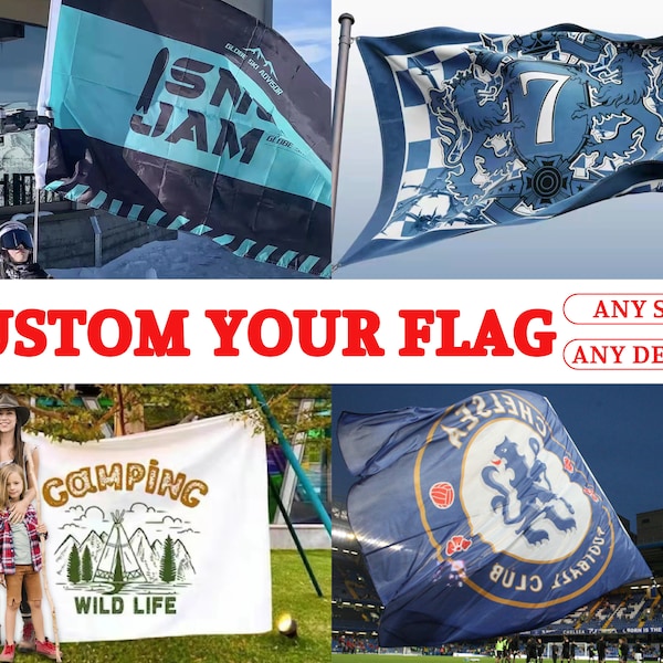 Custom Flag 3x5 - Etsy