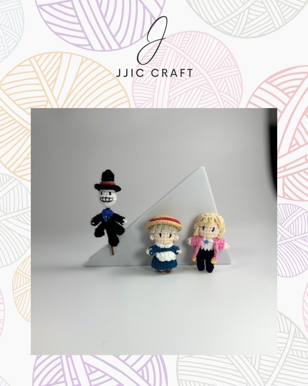 Crochet Mini Anime Series - Howl's Moving Castle Amigurumi - Etsy