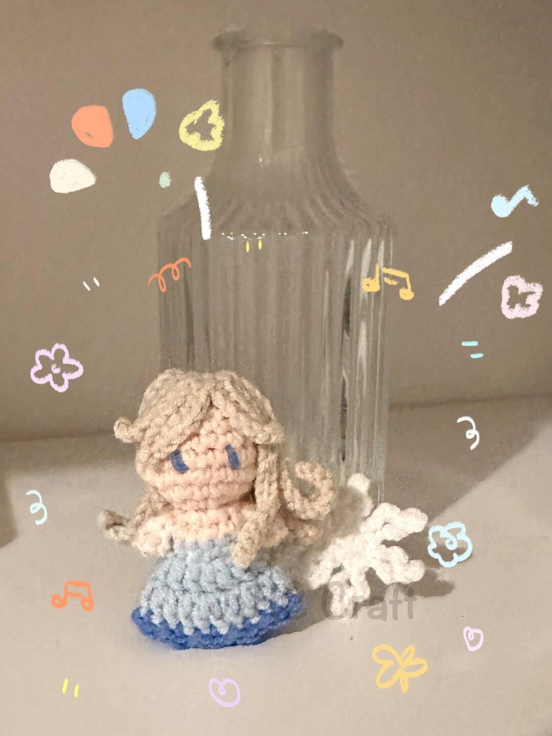 Handmade Elsa Crochet Amigurumi Mini Princess Elsa Miniature Frozen - Etsy
