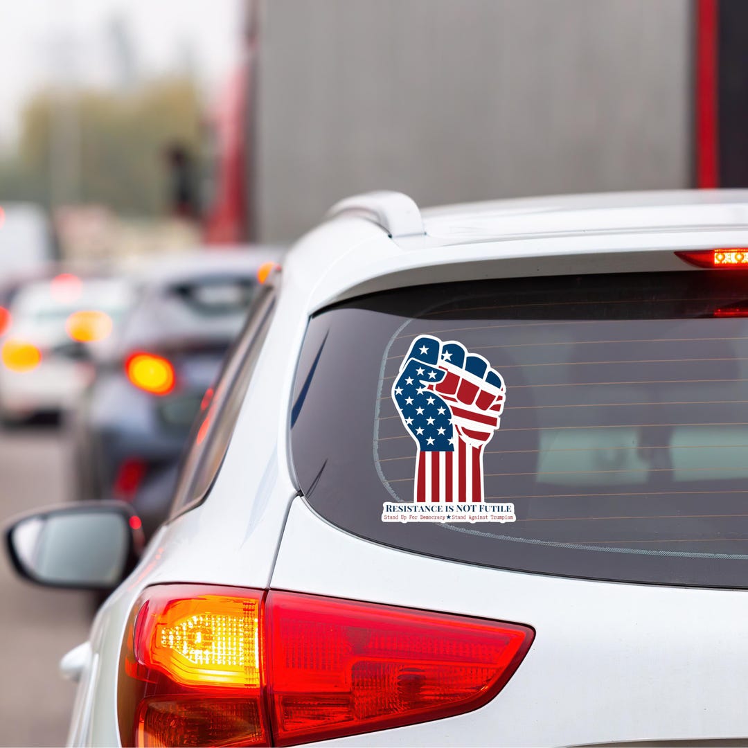 Resistance Bumper Sticker - Kiss-cut Vinyl Decals, Stand up for ...
