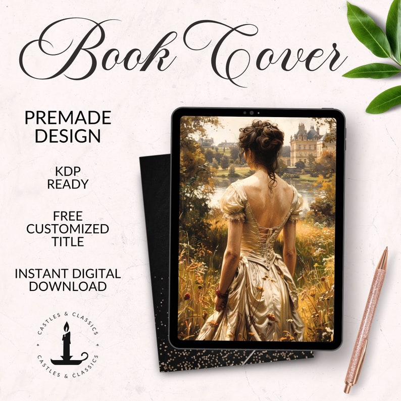 EBOOK COVER Art Template Premade Dark Romance Image Customizable Book ...