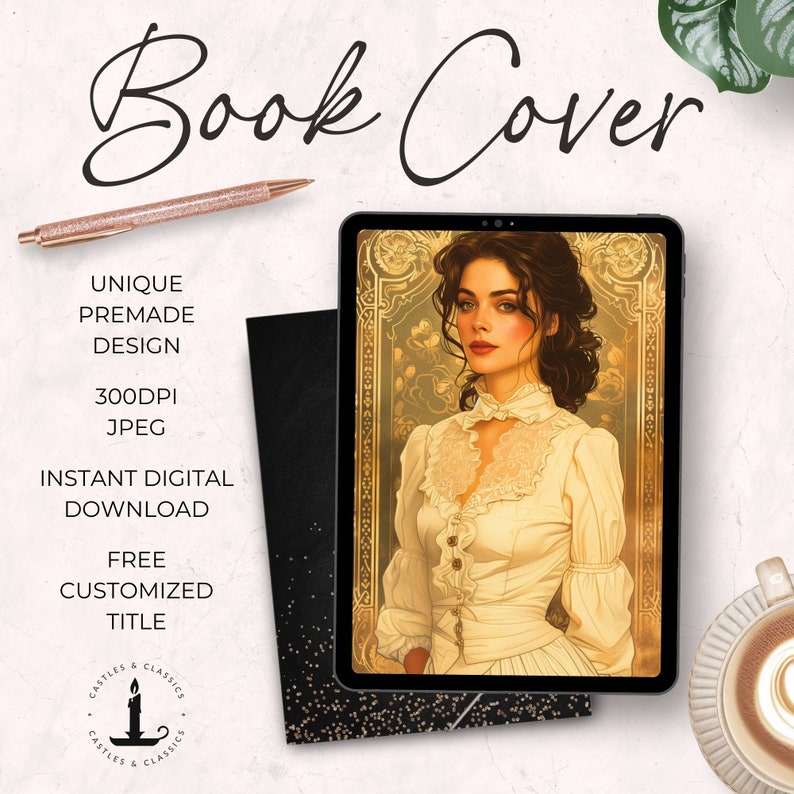 EBOOK COVER Design Customizable Book Cover Image Historical Romance ...