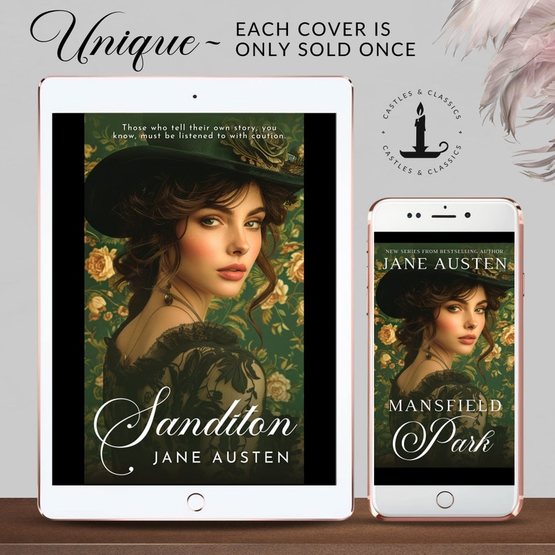EBOOK COVER Regency Romance Widow Hat Victorian Cover Design Custom ...