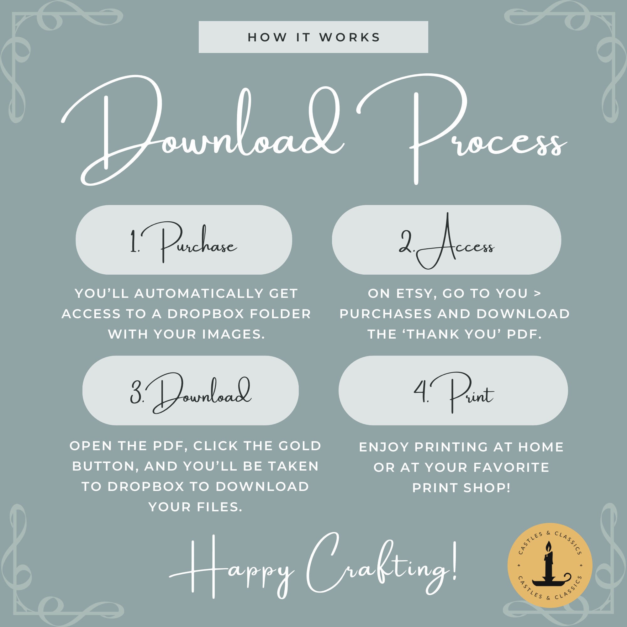 Baroque Books Clipart Literary Ephemera Bundle Flowers Book Dark ...