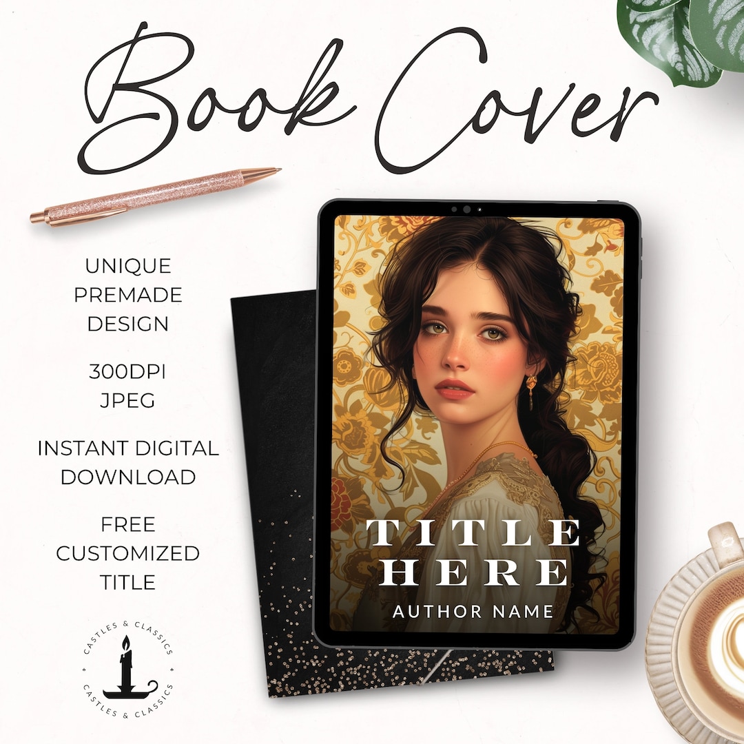 Customizable BOOK COVER Historical Romance Pre-made Book Covers Fantasy Self-publishing Indie ...