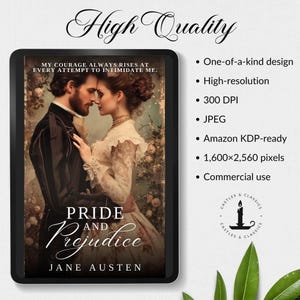 Historical Romance EBOOK COVER Art Personalized Design Book Victorian ...