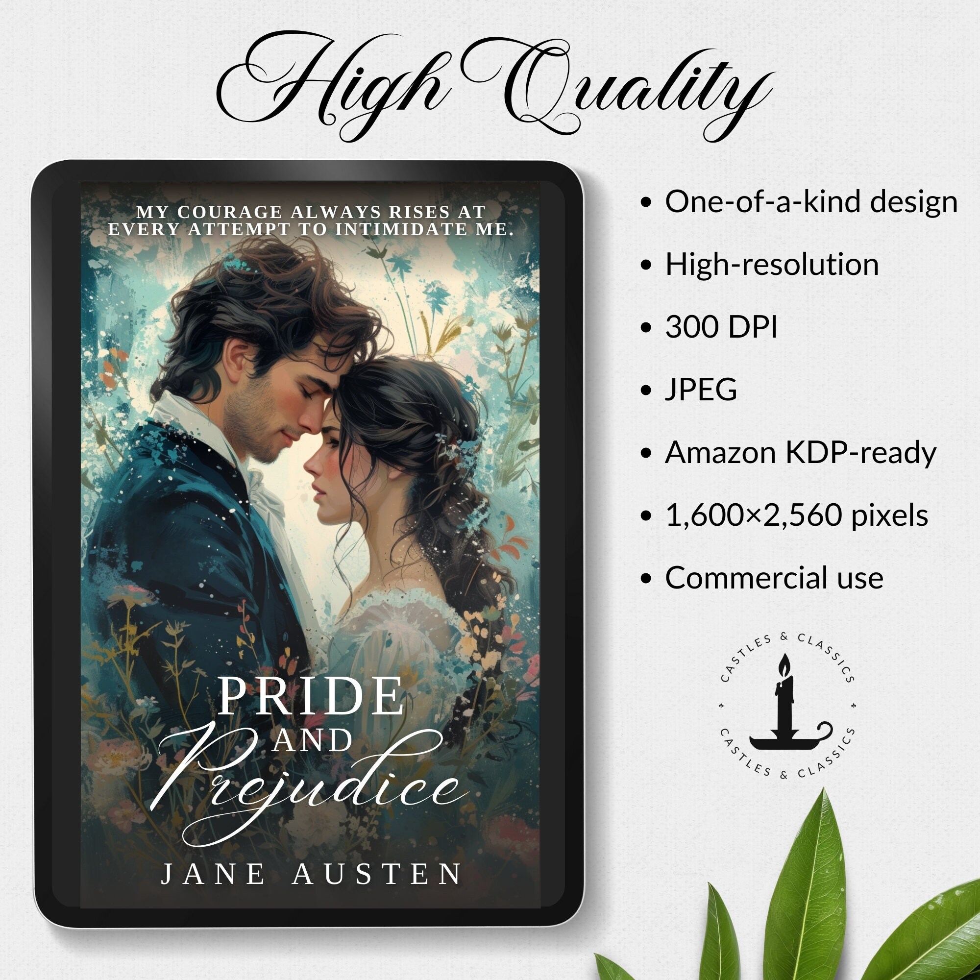 EBOOK COVER Design Customizable Book Cover Design Historical Romance ...