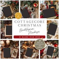 20 Cozy Christmas Flat Lay Mockup Bundle | Digital Background Mock up ...