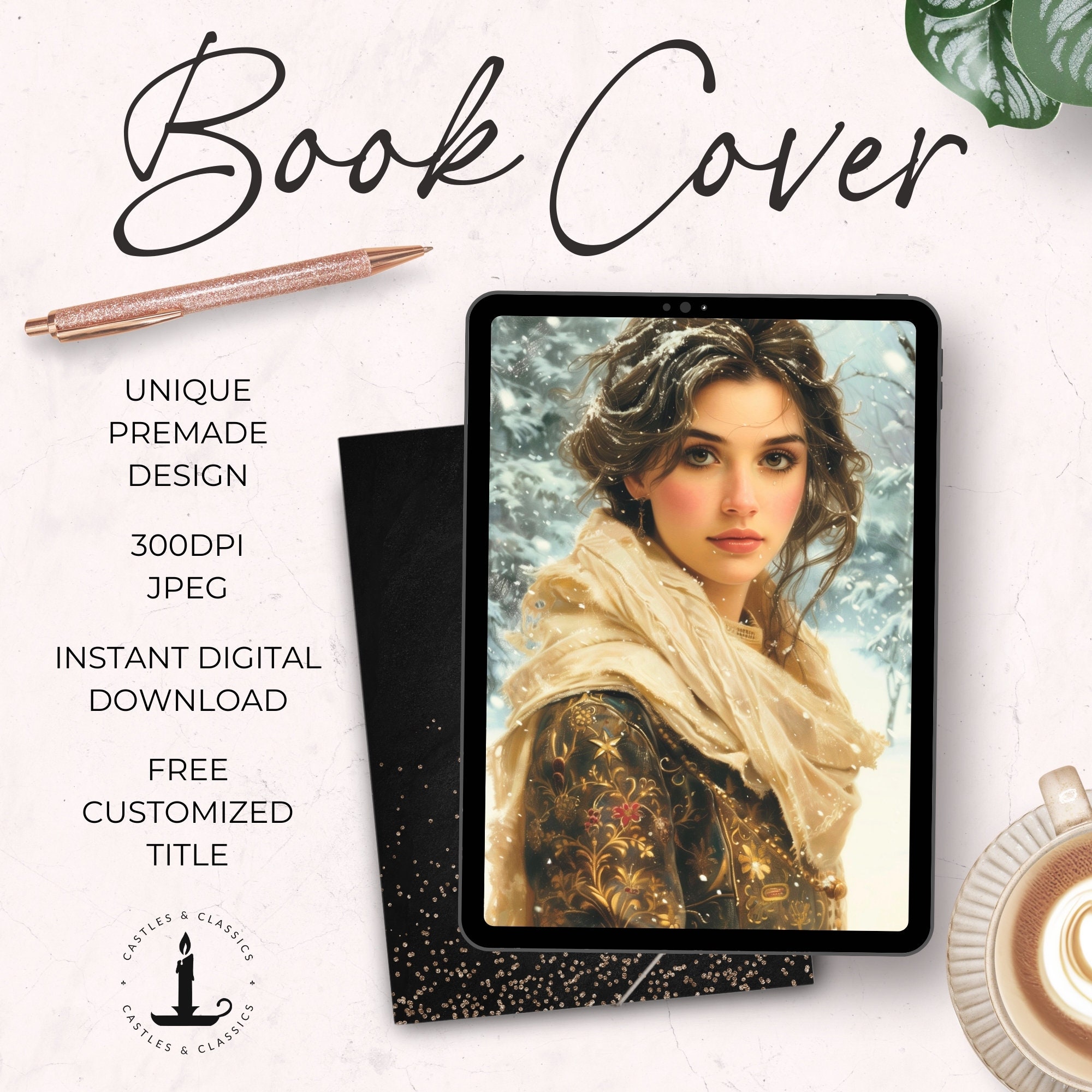 EBOOK COVER Design Customizable Book Cover Image Historical Romance ...