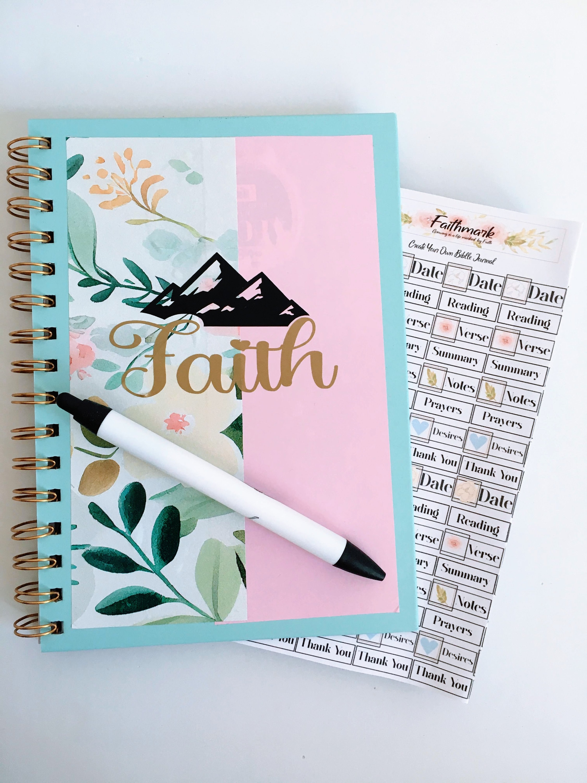 Bible Journal Printable Stickers, Instant Download Stickers, Make Your ...