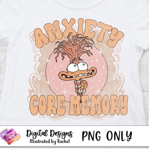 Anxiety Png, Inside Out 2 Character Png, Core Memory Png, Anxiety ...
