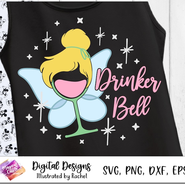 Tinkerbell Drinking - Etsy