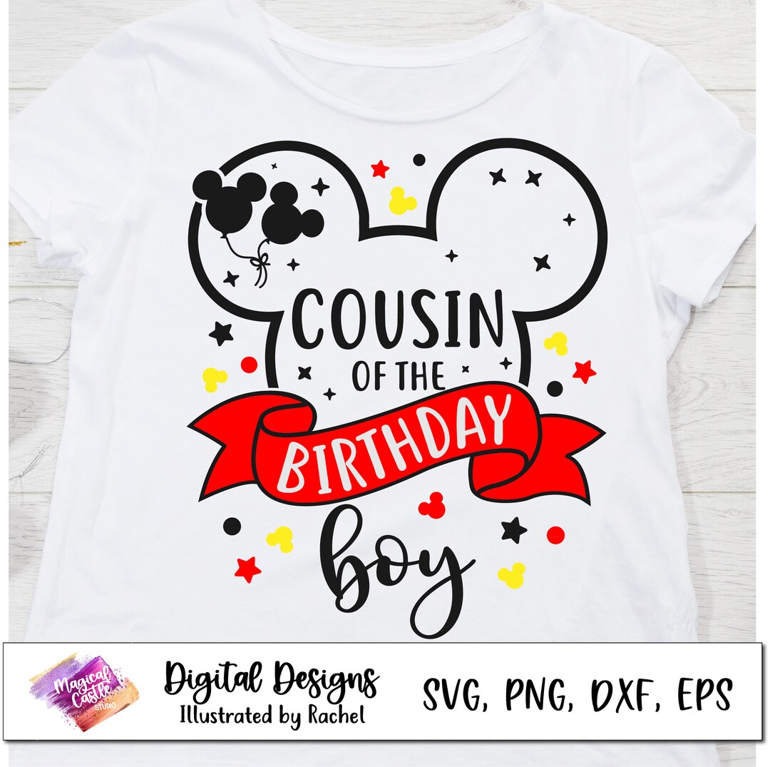 Cousin of the Birthday Boy, Mickey Birthday Party, Mickey Birthday ...