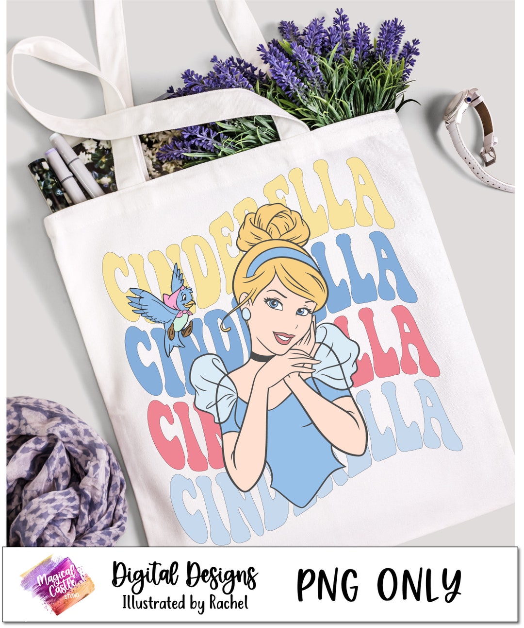 Retro Cinderella 300 DPI Png, Retro Cinderella Sublimination, Vaca Mode ...