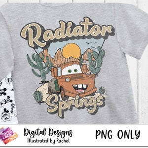 Retro Cars Png, Mator, Cars Land Png, Cars Sublimation Design, Radiator ...
