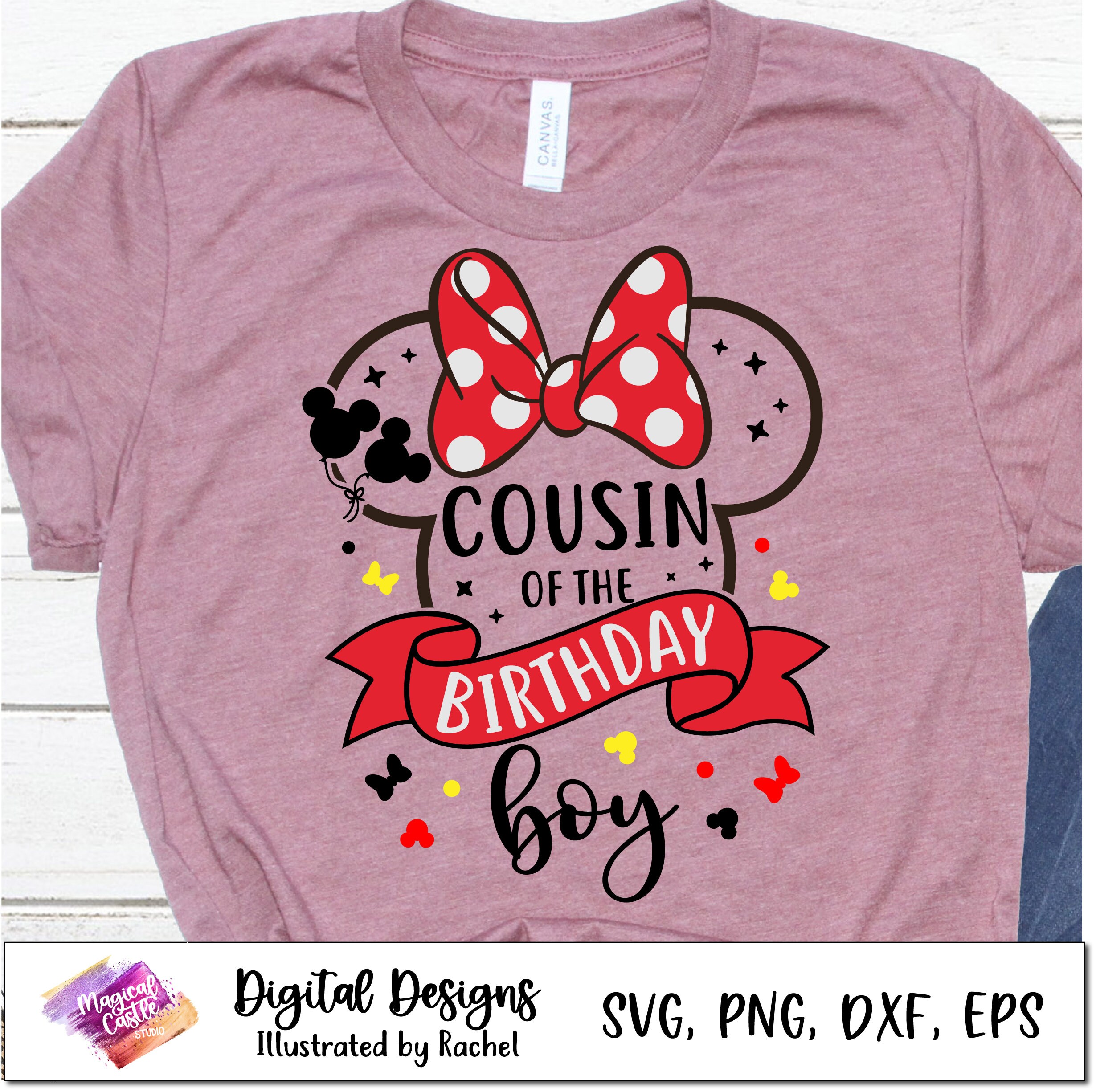 Cousin of the Birthday Boy, Mickey Birthday Party, Mickey Birthday ...