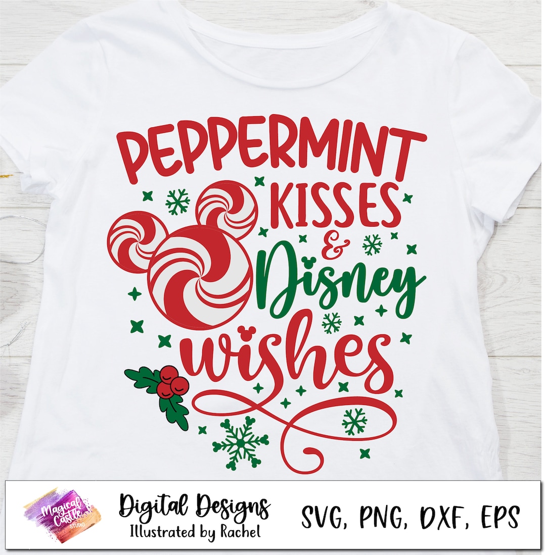 Peppermint Kisses Svg, Peppermint Mouse Svg, Magic Castle Svg, Main ...