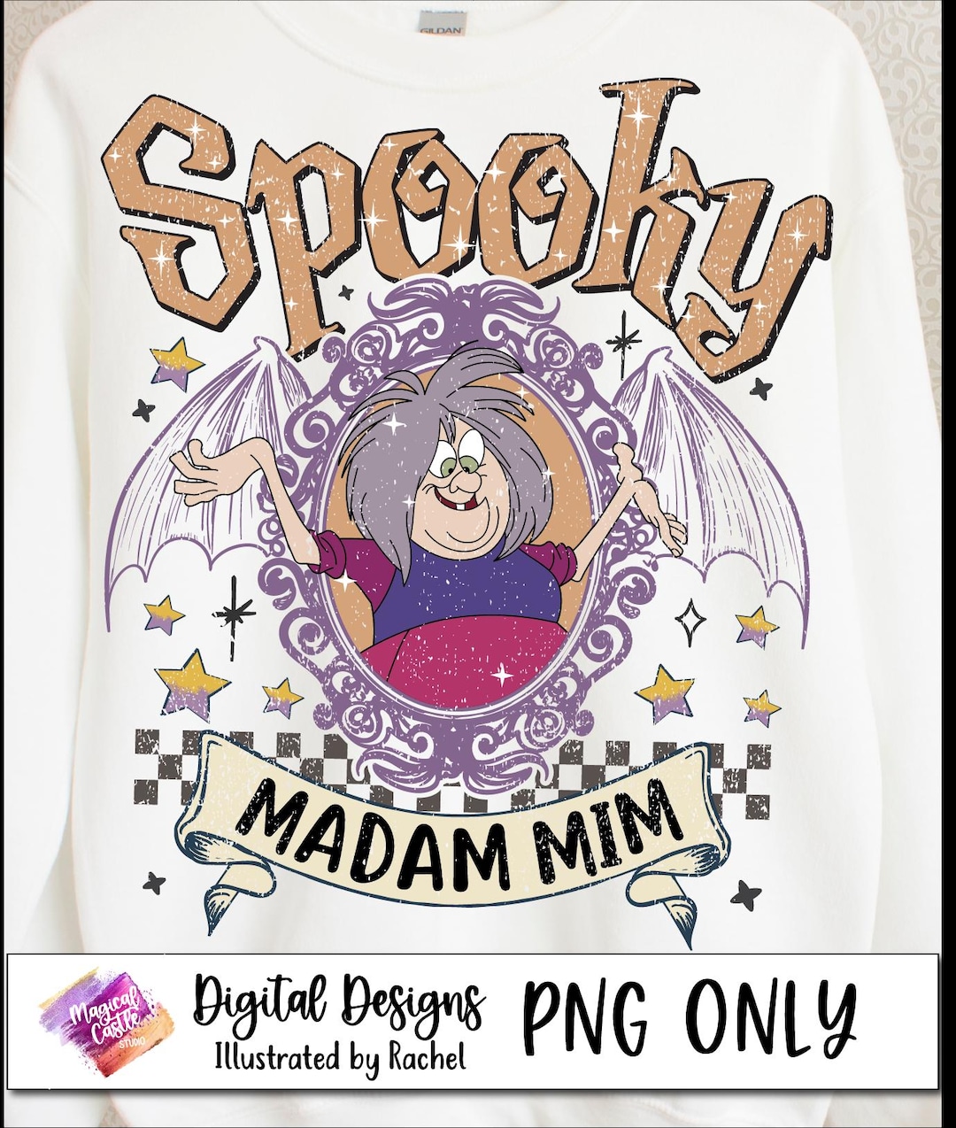 Madam Mim Halloween PNG, Madam Mim Sublimation, Halloween Witch Shirt ...