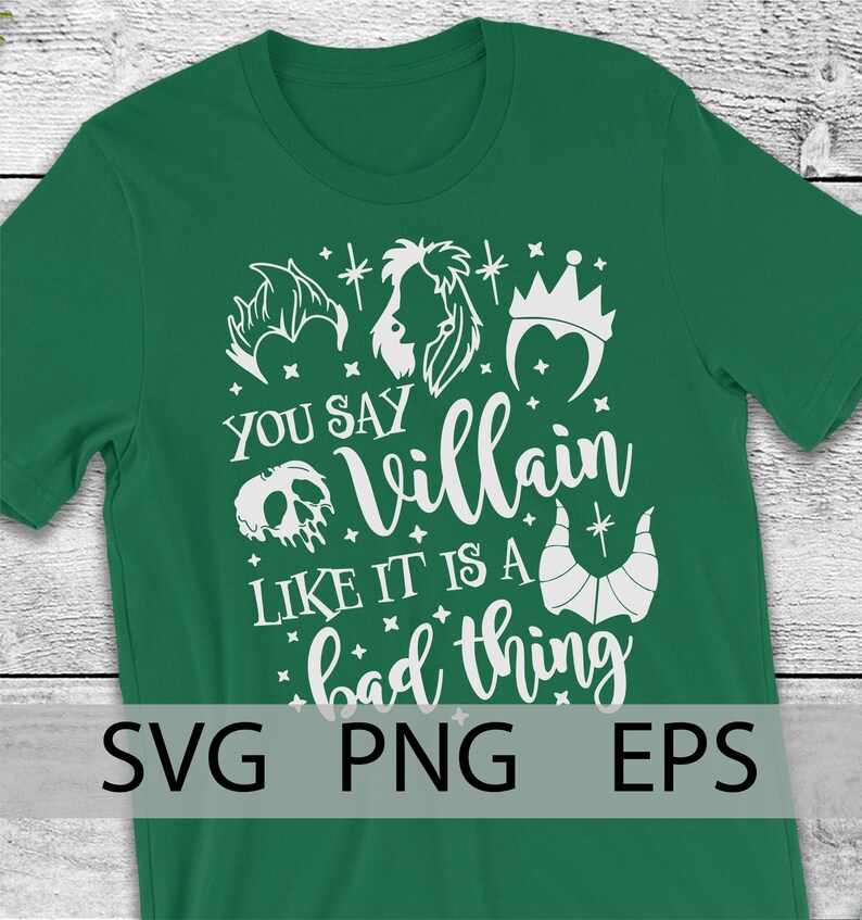 You Say Villain Like Its a Bad Thing, Chillin Like a Villain Svg ...