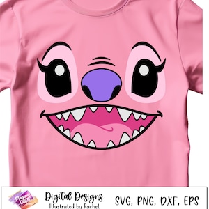 Angel Face Svg, Girl Stitch Face Design, Angel Sublimination, Magical ...