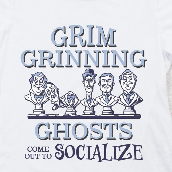 Grim Grinning Ghosts - Etsy