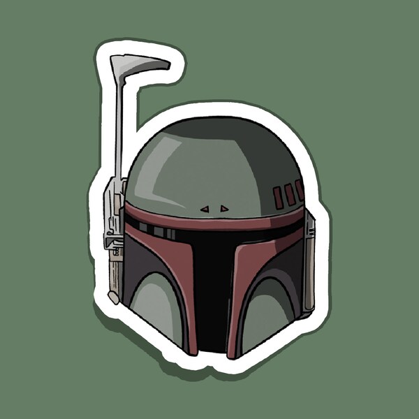 Boba Fett Stickers - Etsy