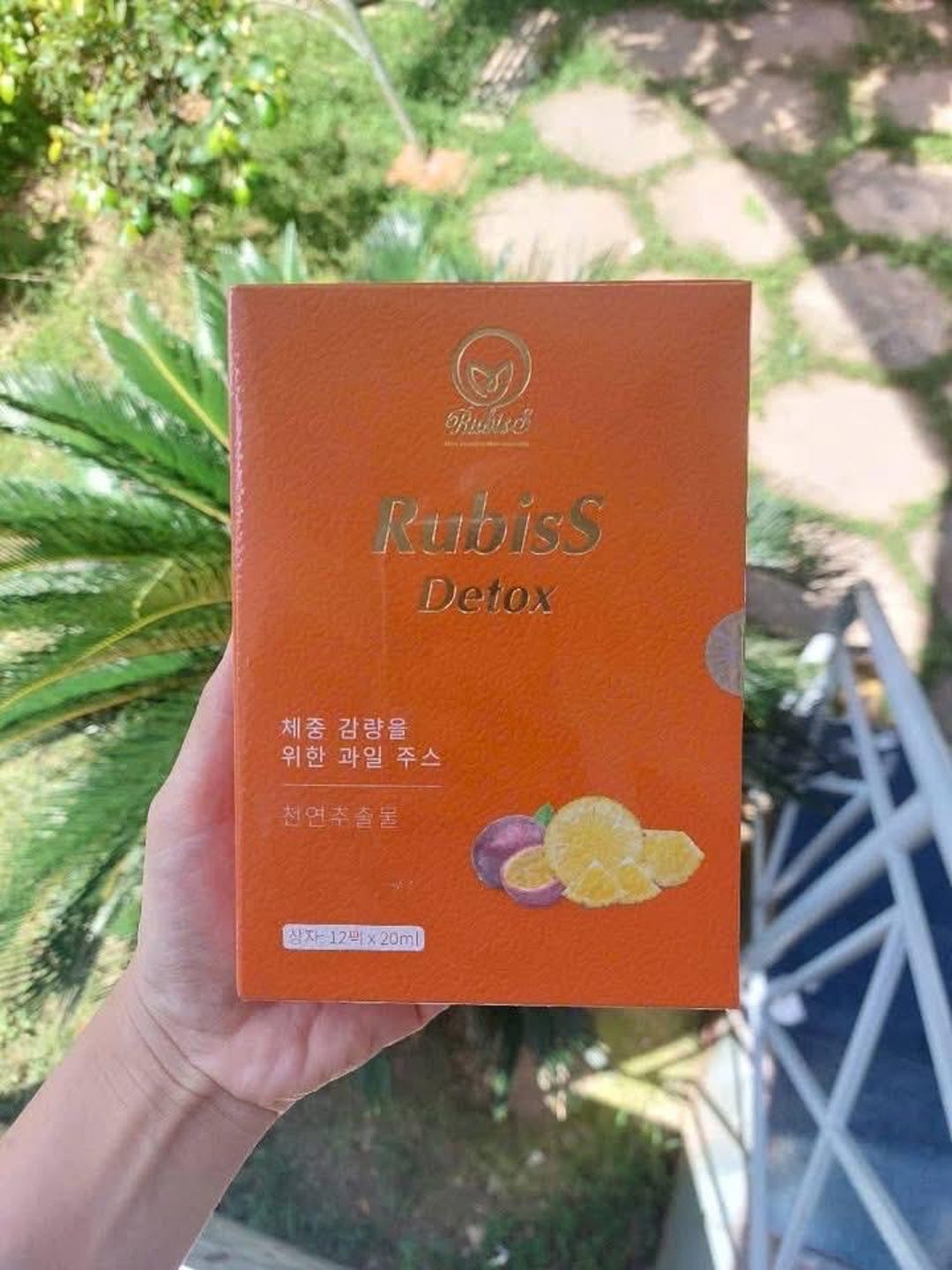 Rubiss Fruits Detox Passionfruit and Pineapple - Nuoc Giam Can Chanh ...