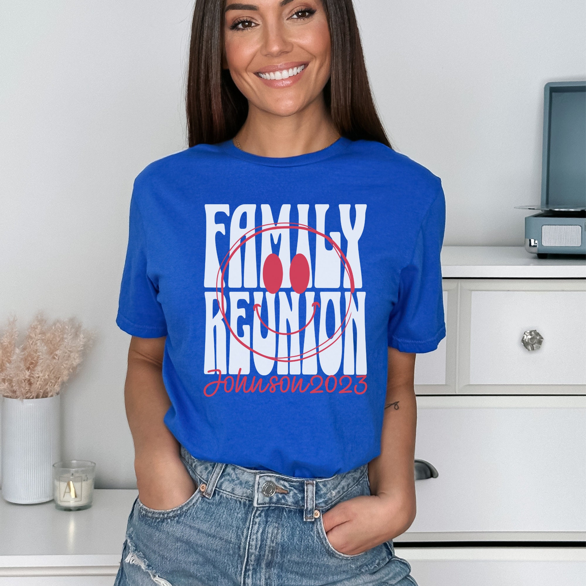 Custom Family Reunion PNG, Personalized Family Reunion PNG, Retro ...
