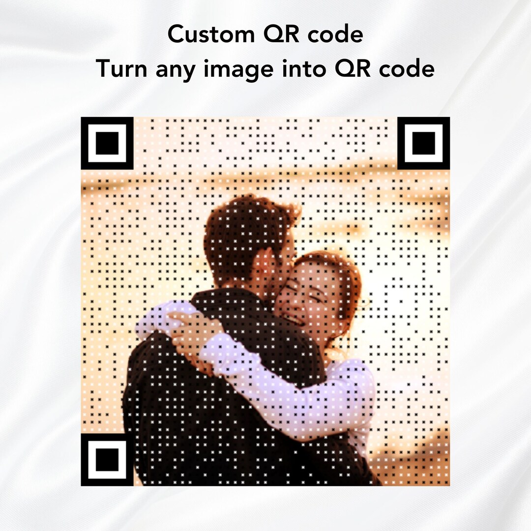 Custom Qr Code Images Into Scannable Qr Code Custom Image To Qr Code Personalized Qr Code Qr 8123