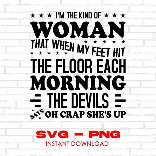 When My Foot Hit the Floor Oh Crap She Up - Etsy