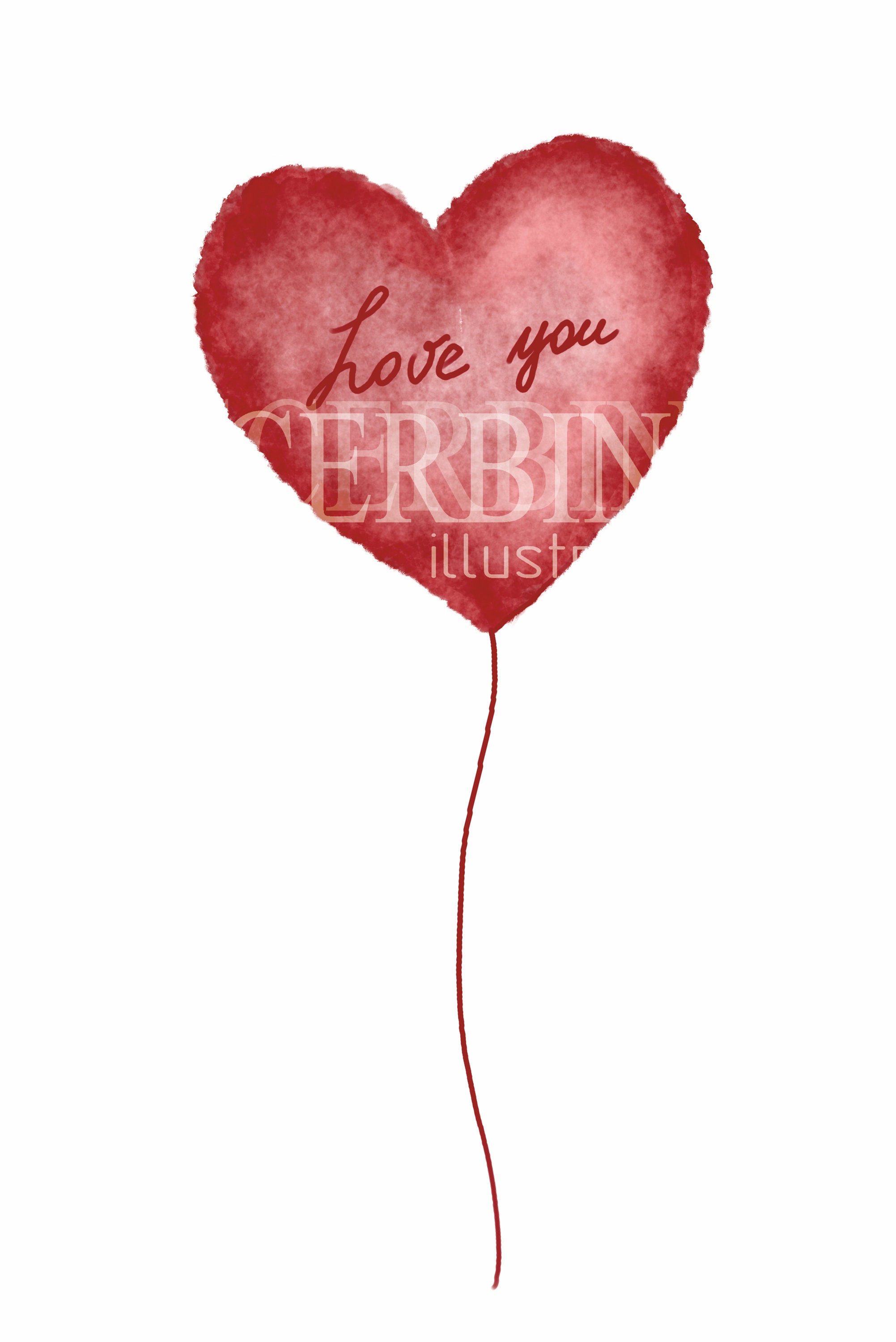 Valentine's Day Set, Heart Clipart, Love, Heart, Watercolor ...