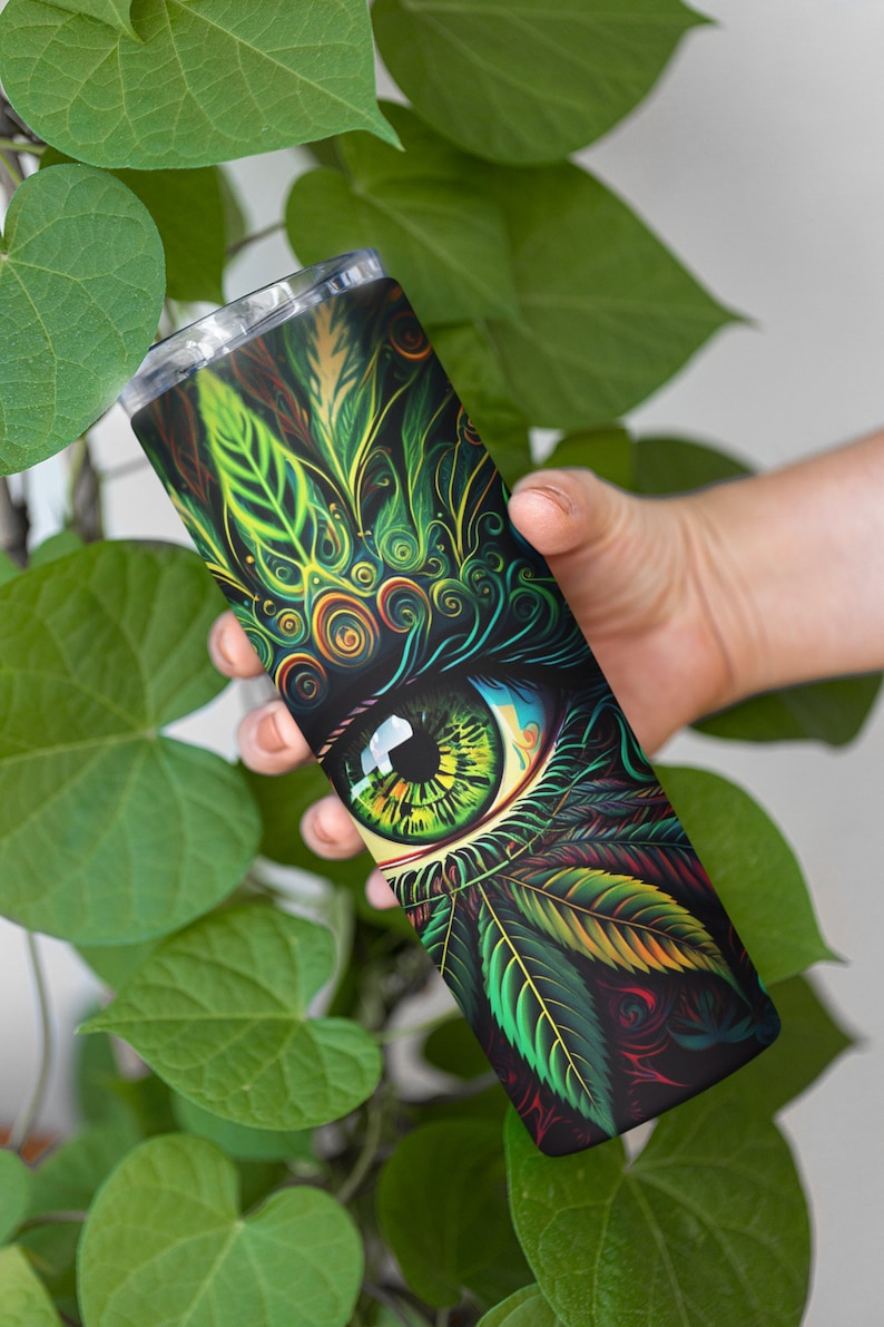The Greenest Eye, Marijuana Theme High Resolution Graphic - Etsy