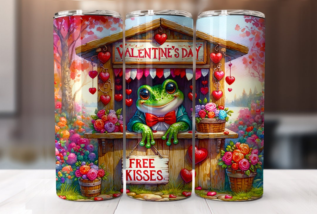 Free Frog Kisses Valentine's Day High Definition Graphic - Etsy