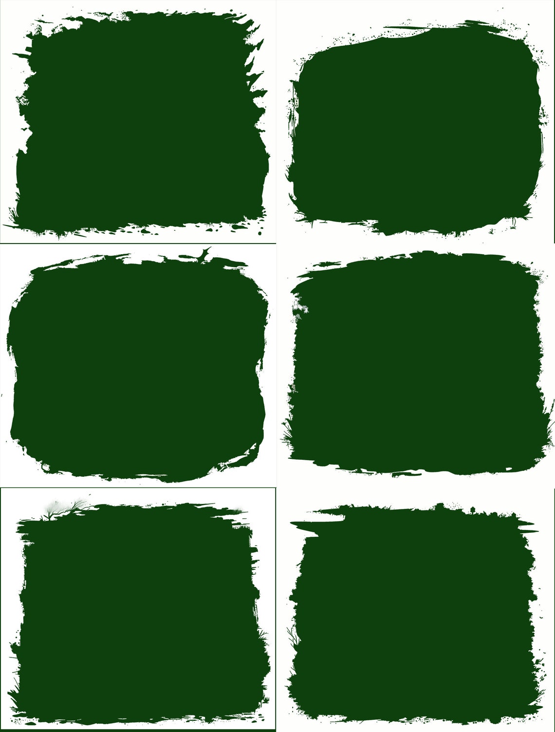 Rough Edge Border - Etsy