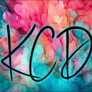 Psychedelic Marijuana Leaf Design Graphic - Etsy