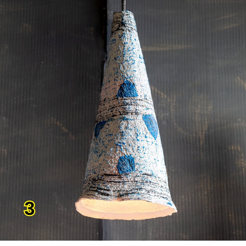 Paper Mache Lighting - Etsy