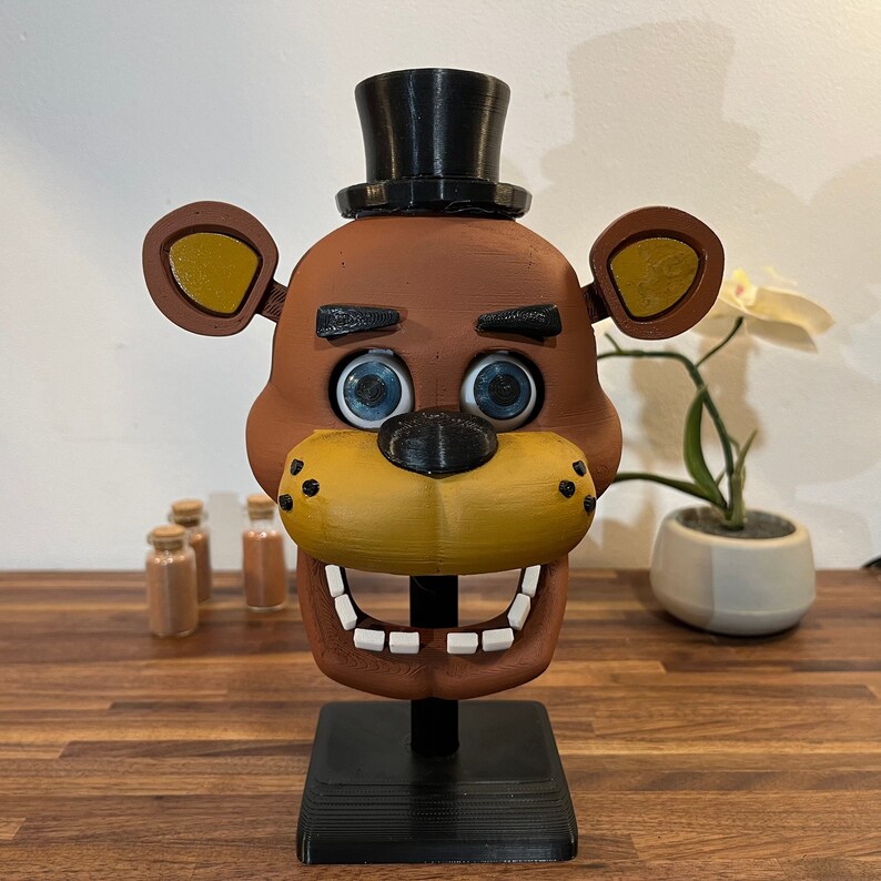 Freddy Bust five Nights at Freddy's - Etsy