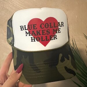 Blue Collar Makes Me Holler - Etsy