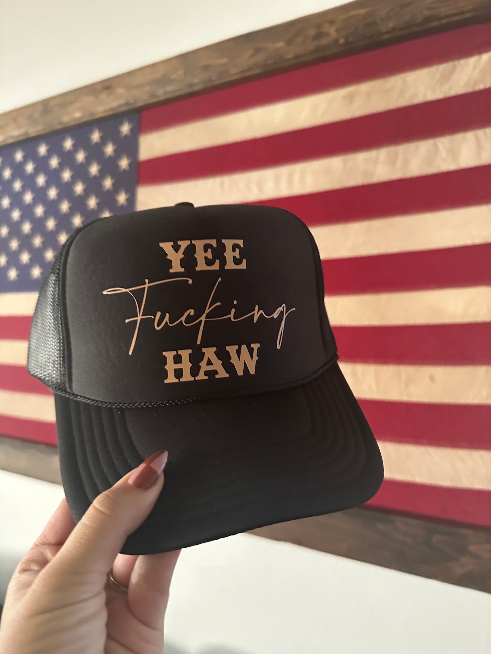 YEEHAW Trucker Hat - Etsy