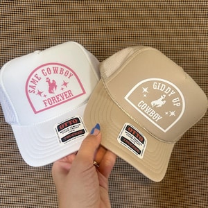 Giddy up Cowboy // Bachelorette Hats - Etsy