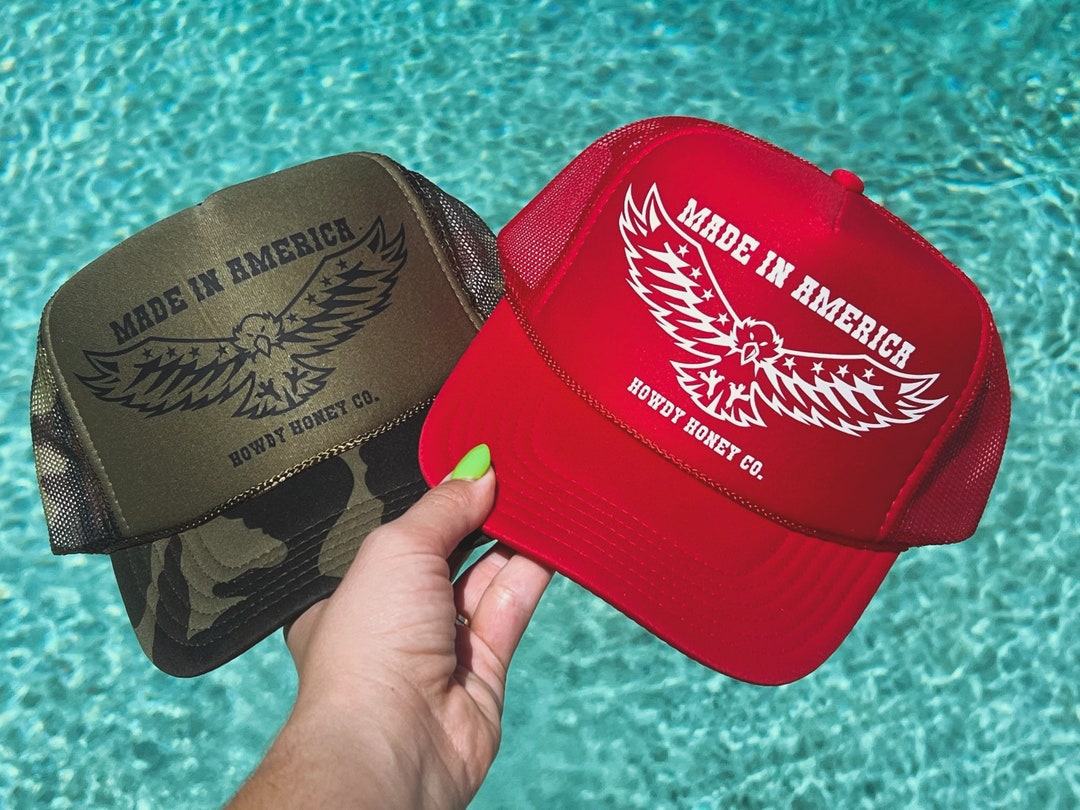 MADE IN AMERICA Trucker Hat - Etsy