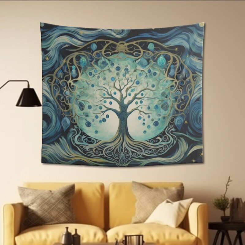 Tree of Life Wall Tapestry - Etsy