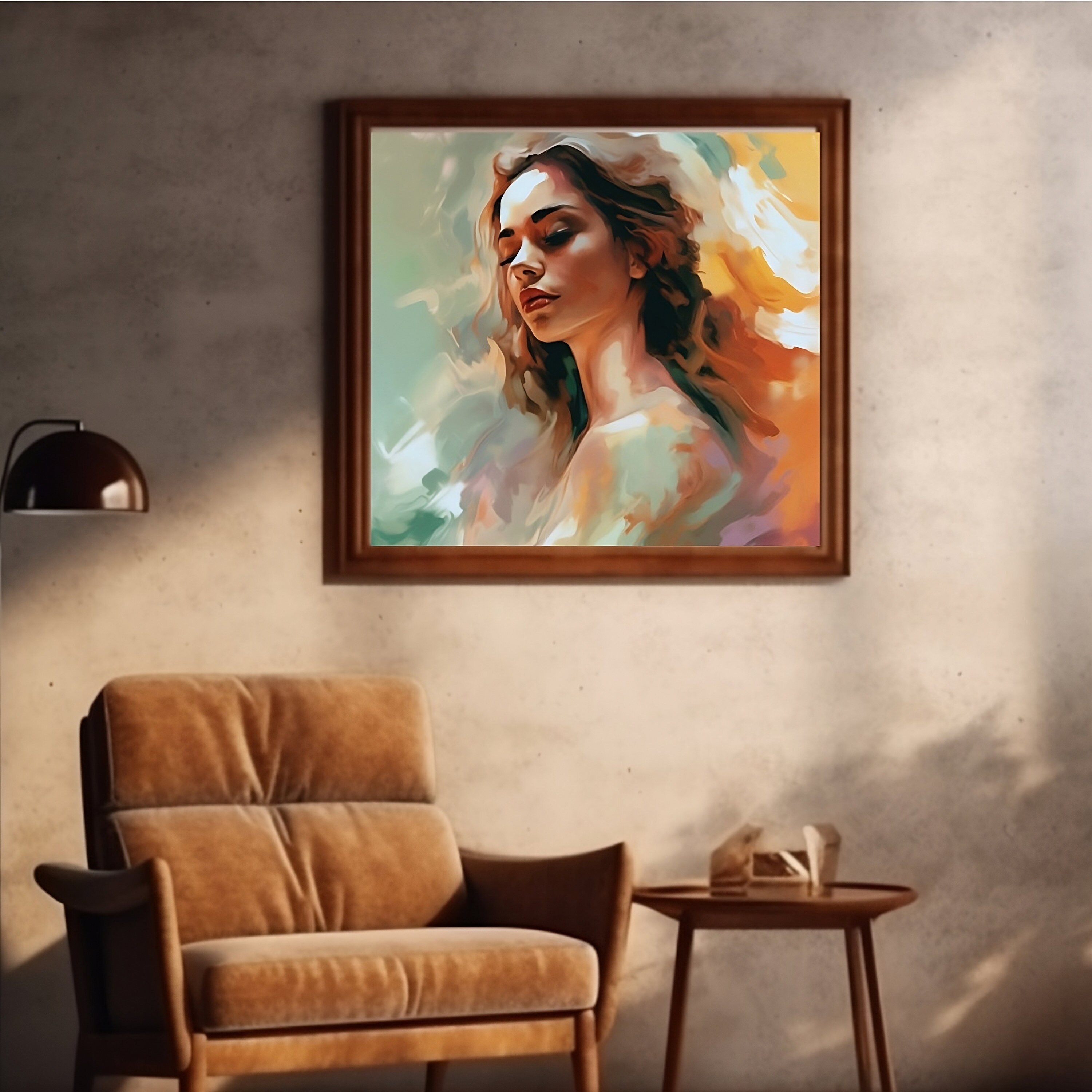 Ethereal Reverie: an Enchanting Digital Art Piece With Oil Painting ...