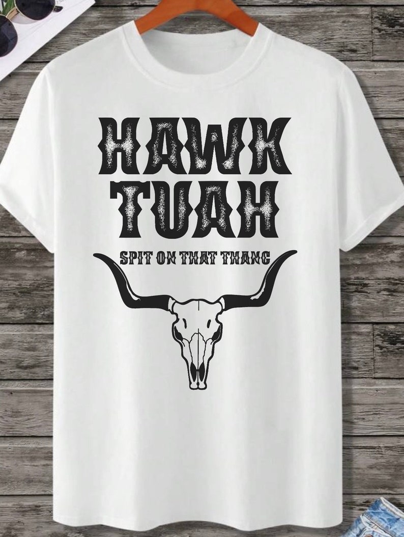 Western Hawk Tuah Png - Etsy