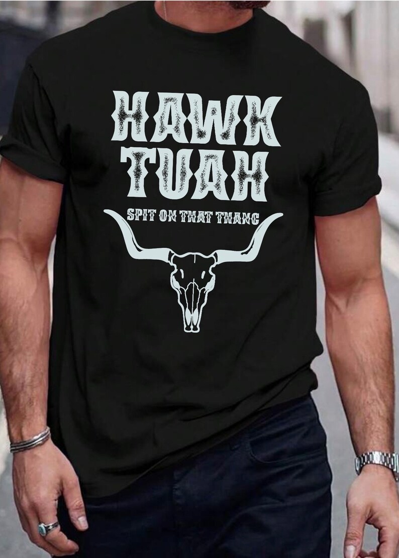 Western Hawk Tuah Png - Etsy