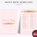Donut Menu Templates, Bakery Template, Bakery Business, Donut Price ...