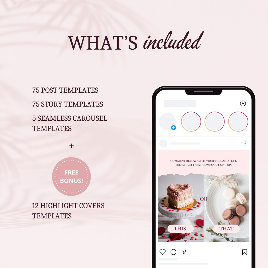 Bakery Instagram Templates, Cafe Instagram Template, Bakery IG ...