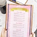 Pink Bakery Menu Template, Editable Dessert Price List (canva) - Etsy