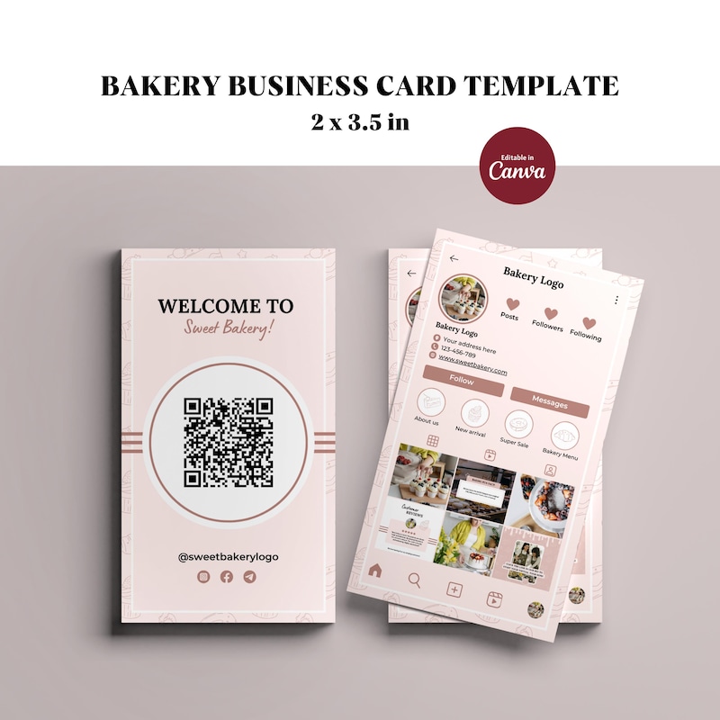 Bakery Business Card - Etsy