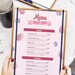Bakery Menu, Bakery Price List, Cake Price List, Cafe Menu, Editable ...